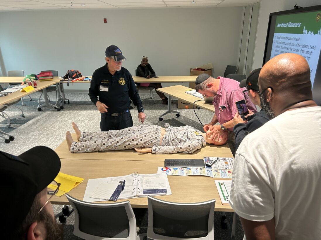 BJC Members Take Emergency Response Training Course - Baltimore Jewish ...
