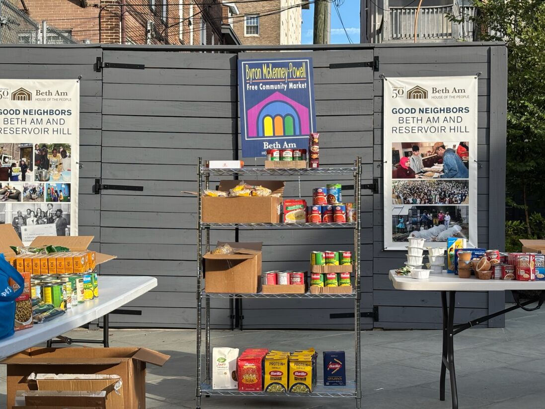 Beth Am Opens New Free Community Market - Baltimore Jewish Times